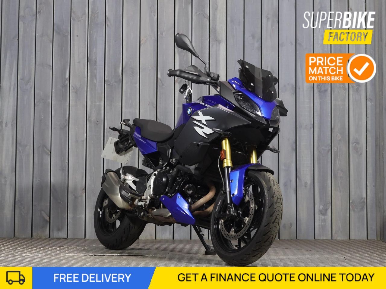 2022 BMW F900XR BLUE with 4341 miles - Used Motorbikes Dealer: Cheshire ...