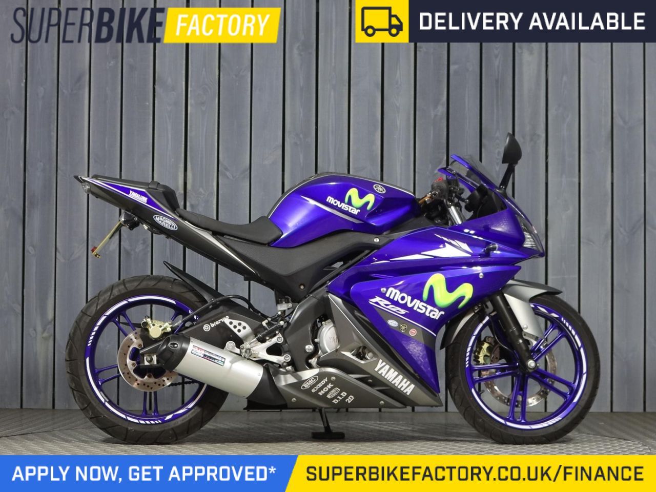2013 YAMAHA R125 - 4007 miles | Superbike Factory