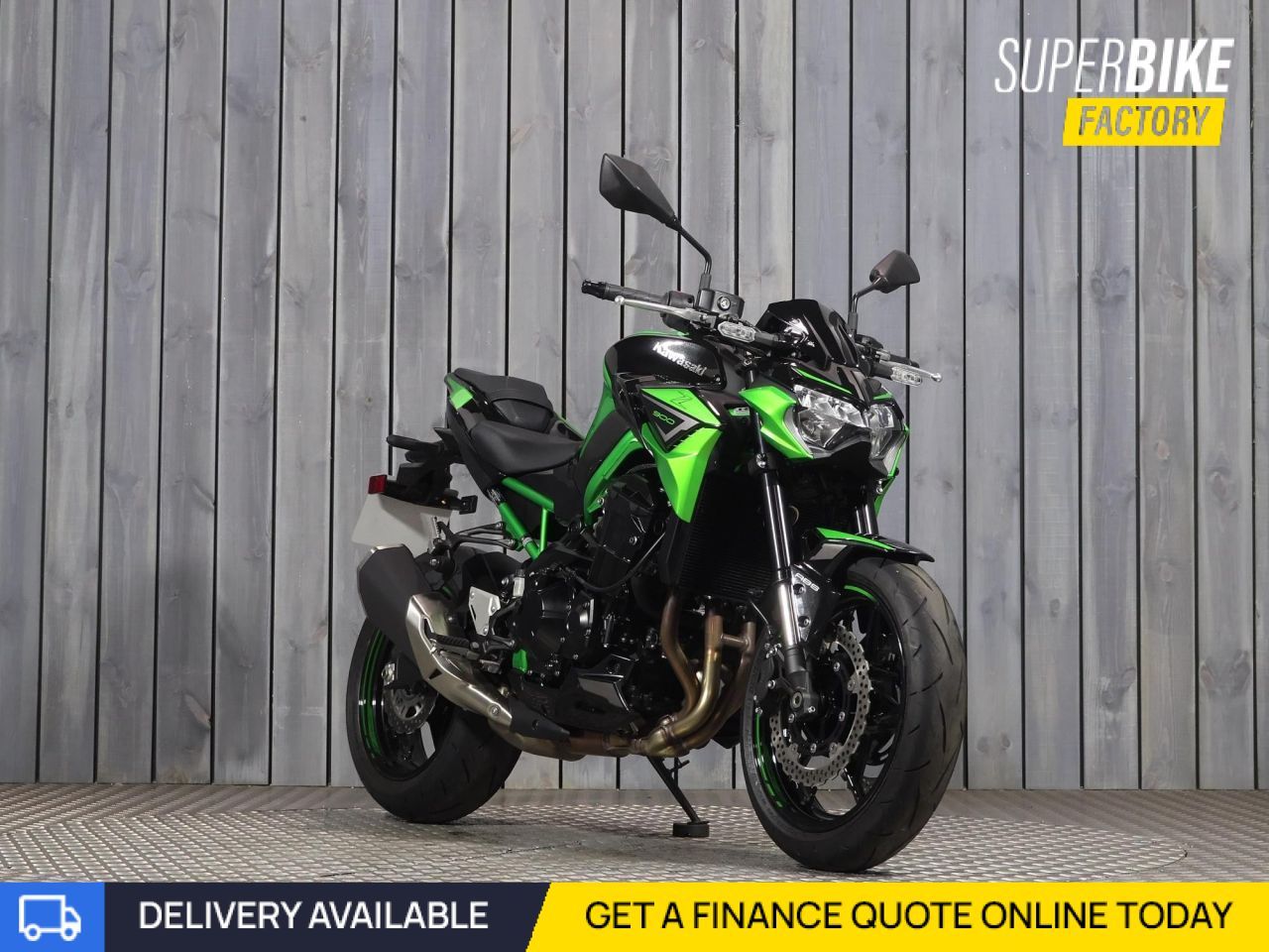 2022 KAWASAKI Z900 GREEN with 700 miles - Used Motorbikes Dealer ...