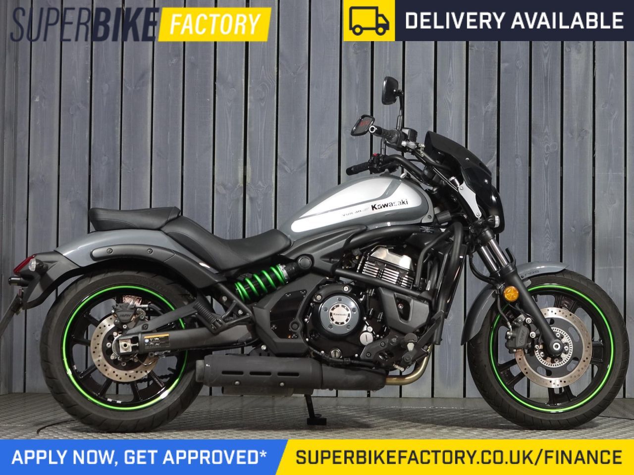 2018 KAWASAKI VULCAN GREY with 1358 miles - Used Motorbikes Dealer ...