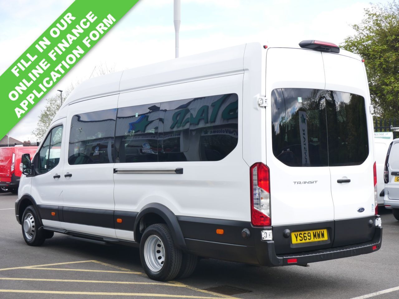Ford Transit 460 Rwd 2.0 Ebl 130 BHP L4 X-Long Drw 17 Seater MINIbus