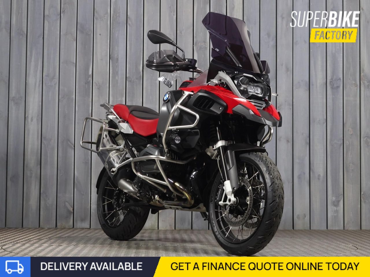 2015 BMW R1200GS ADVENTURE RED with 16540 miles - Used Motorbikes ...