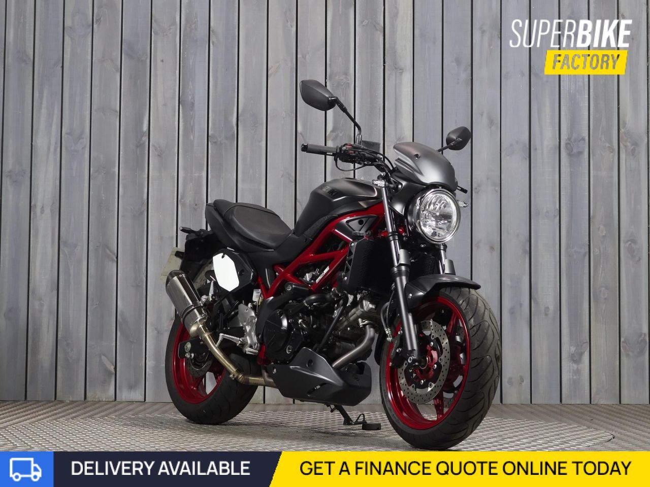 2020 SUZUKI SV650 BLACK with 3750 miles - Used Motorbikes Dealer ...