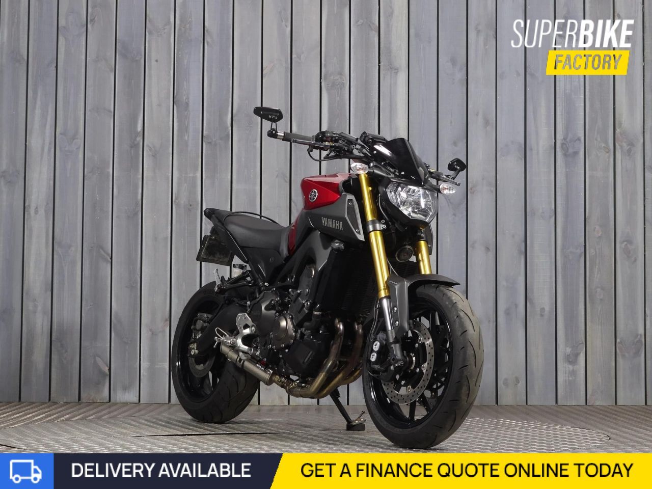 2016 YAMAHA MT-09 RED with 16181 miles - Used Motorbikes Dealer ...