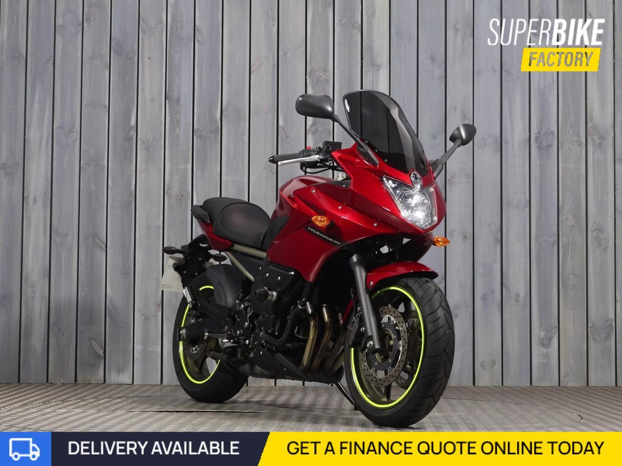 2009 YAMAHA XJ6 RED with 6384 miles - Used Motorbikes Dealer: Cheshire ...