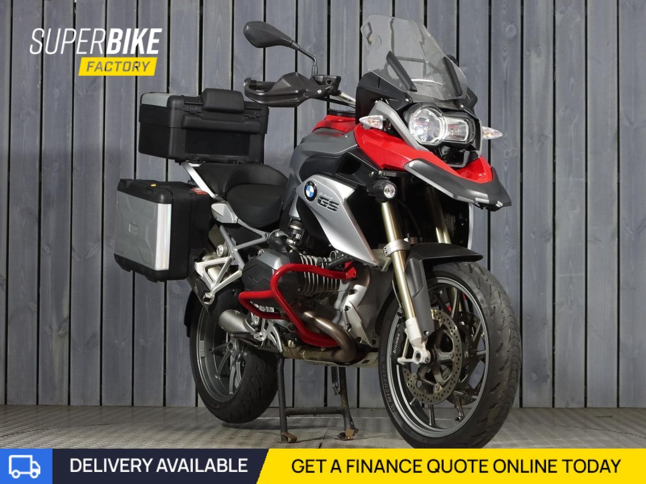 2013 BMW R1200GS RED with 15758 miles - Used Motorbikes Dealer ...