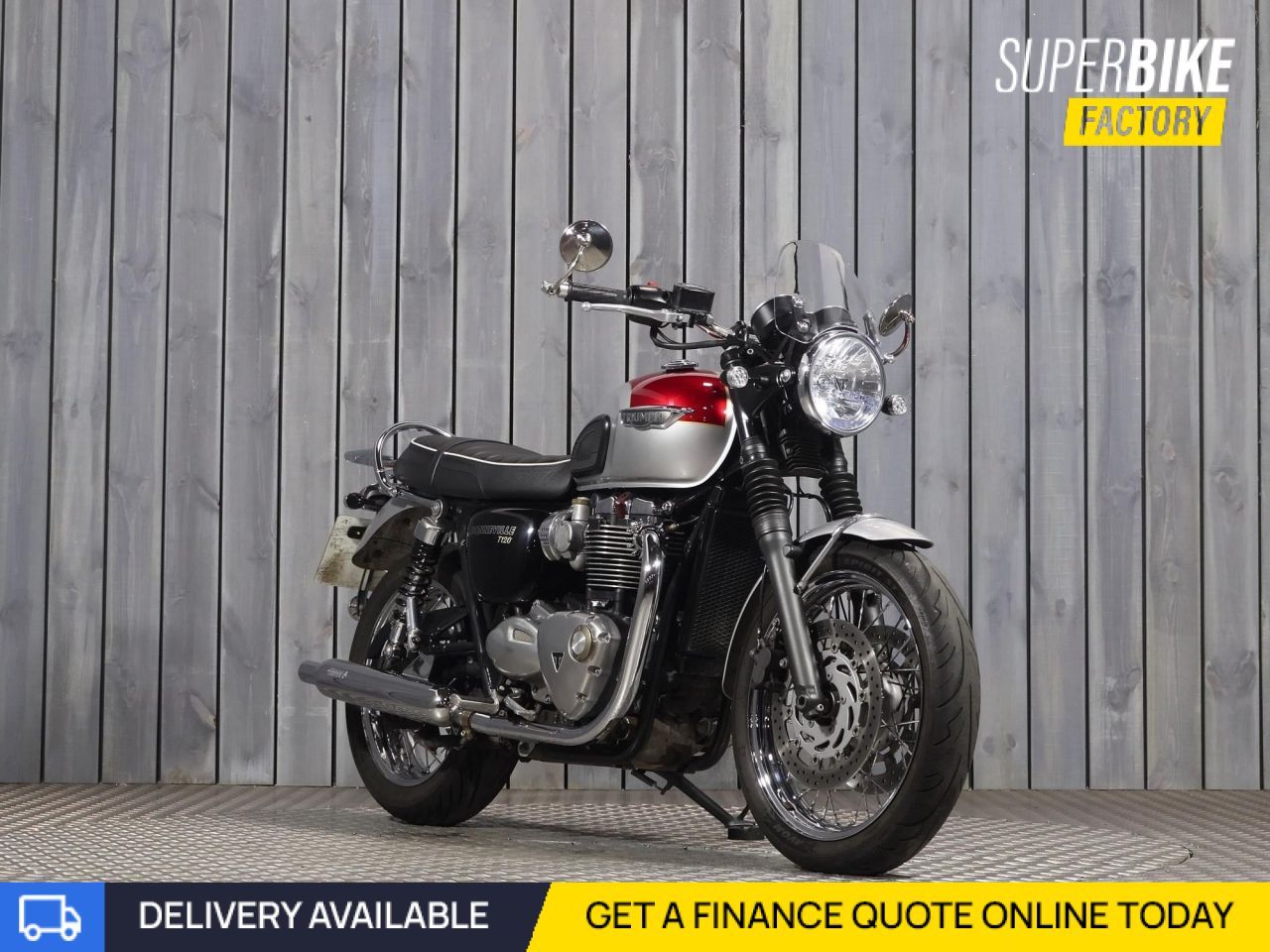 2016 TRIUMPH BONNEVILLE T120 - 9415 miles | Superbike Factory