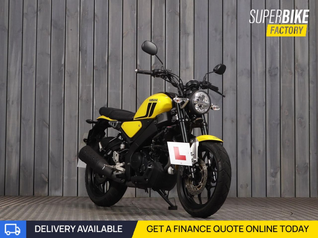 2022 YAMAHA XSR125 YELLOW with 4133 miles - Used Motorbikes Dealer ...
