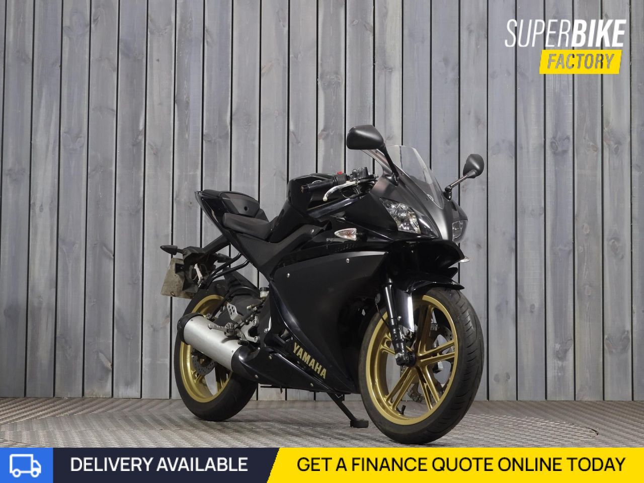 2011 YAMAHA R125 BLACK with 15800 miles - Used Motorbikes Dealer ...