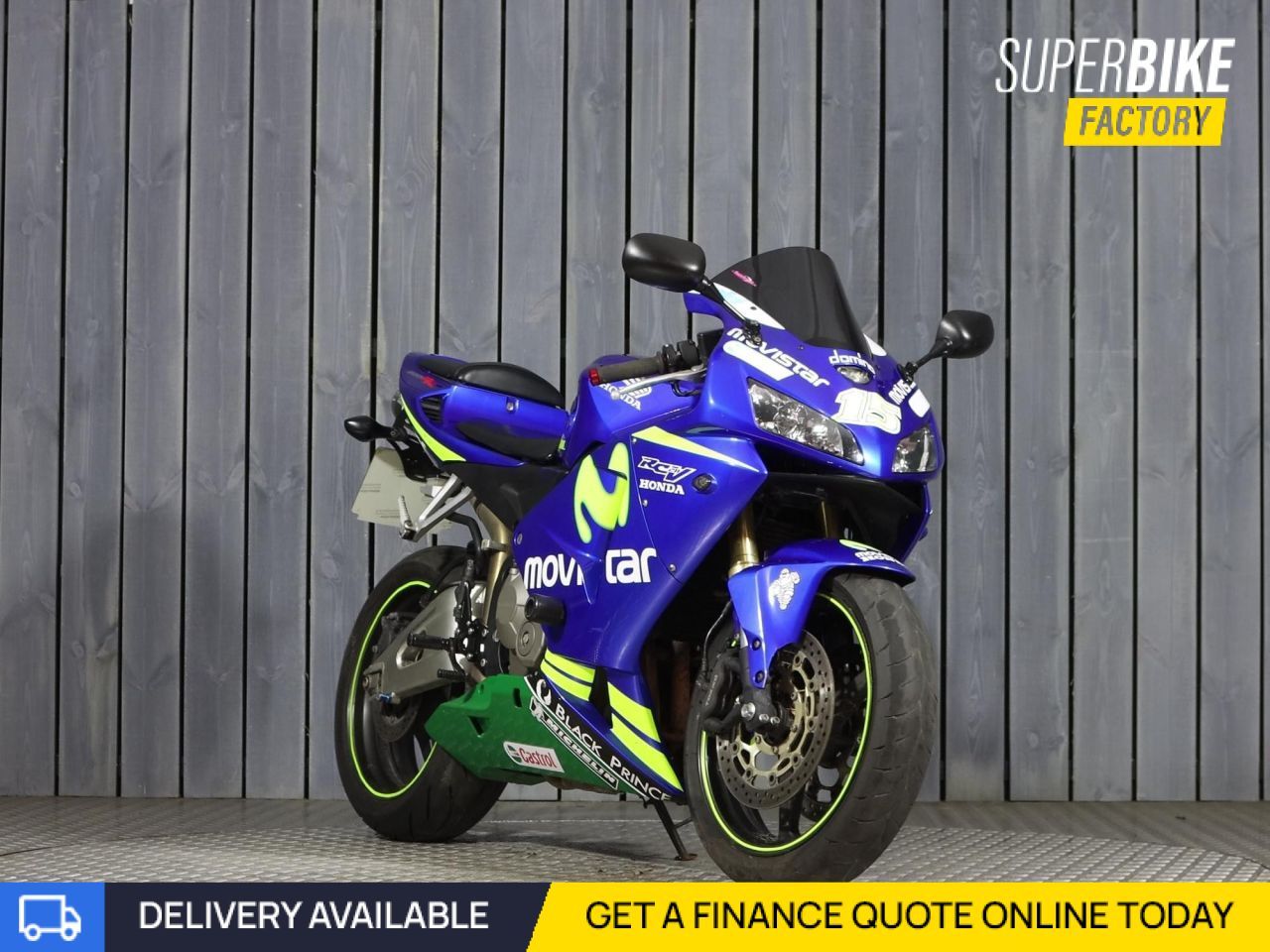 2005 HONDA CBR600RR BLUE with 24000 miles - Used Motorbikes Dealer ...