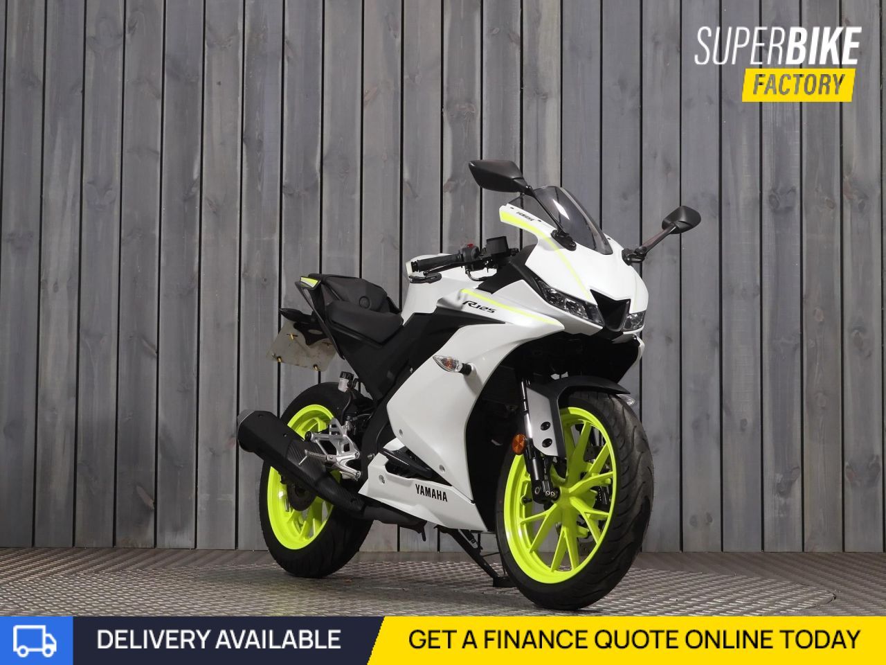 2020 YAMAHA R125 WHITE with 903 miles - Used Motorbikes Dealer ...