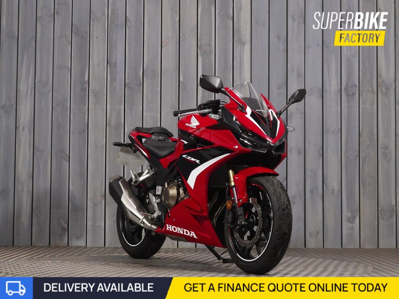 2022 HONDA CBR500R RED with 465 miles - Used Motorbikes Dealer ...