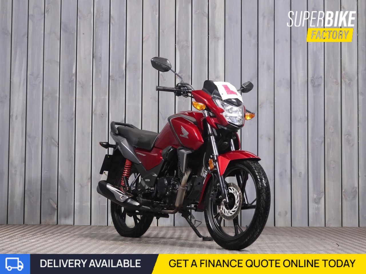 2021 HONDA CB125F RED with 4059 miles - Used Motorbikes Dealer ...