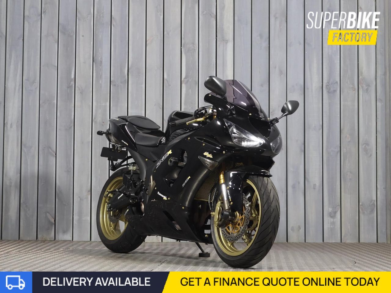 2006 KAWASAKI ZX-6R BLACK with 15120 miles - Used Motorbikes Dealer ...