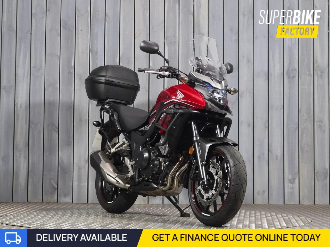 2017 HONDA CB500X RED with 1776 miles - Used Motorbikes Dealer ...