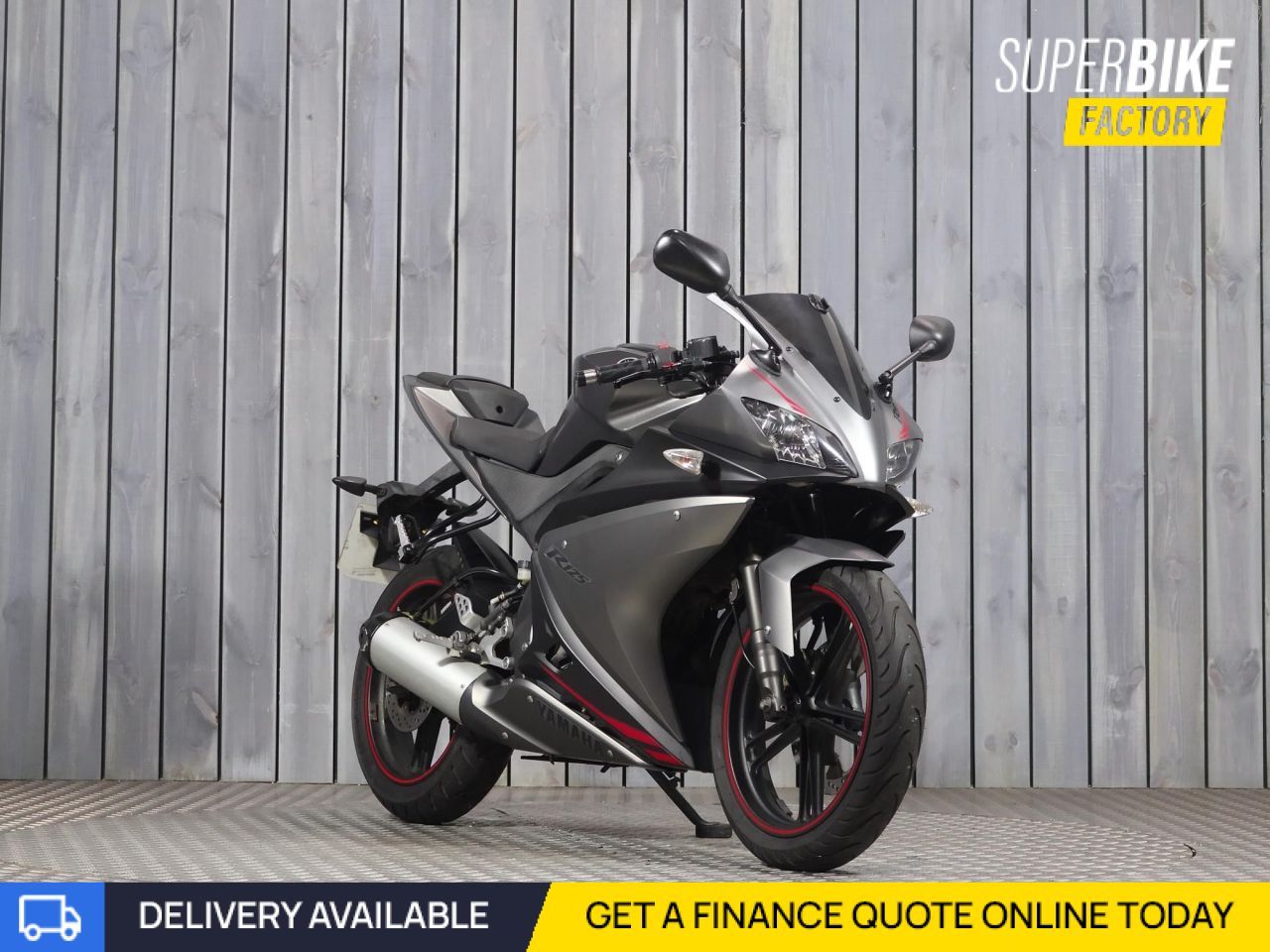 2013 YAMAHA R125 GREY with 10903 miles - Used Motorbikes Dealer ...