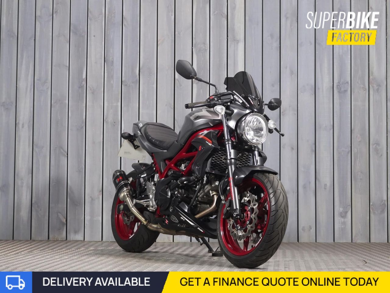 2019 SUZUKI SV650 GREY with 3356 miles - Used Motorbikes Dealer ...