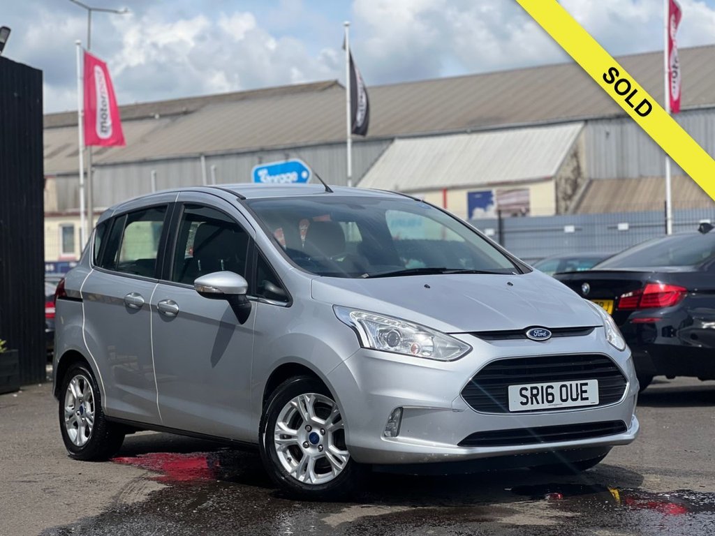 2016 Ford B-Max 1.6 Zetec 5D 104 BHP £8,390