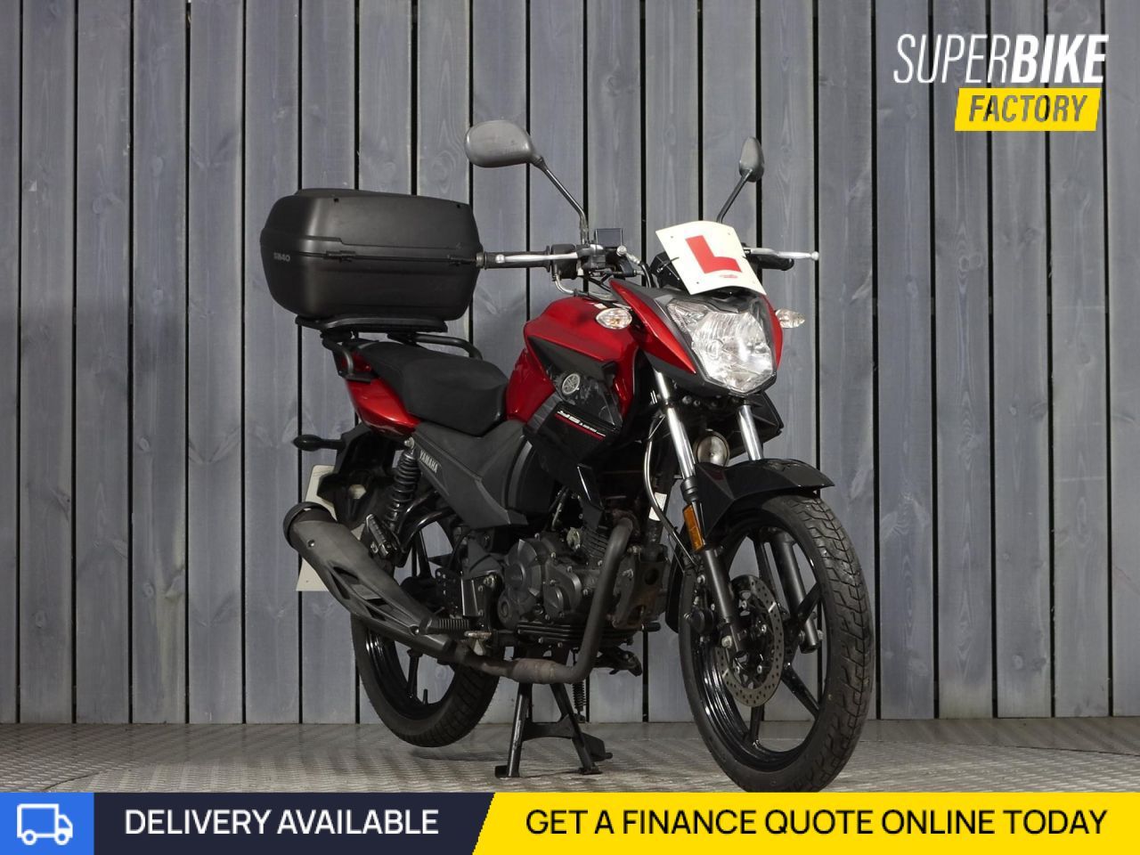 2019 YAMAHA YS125 RED with 6147 miles - Used Motorbikes Dealer ...