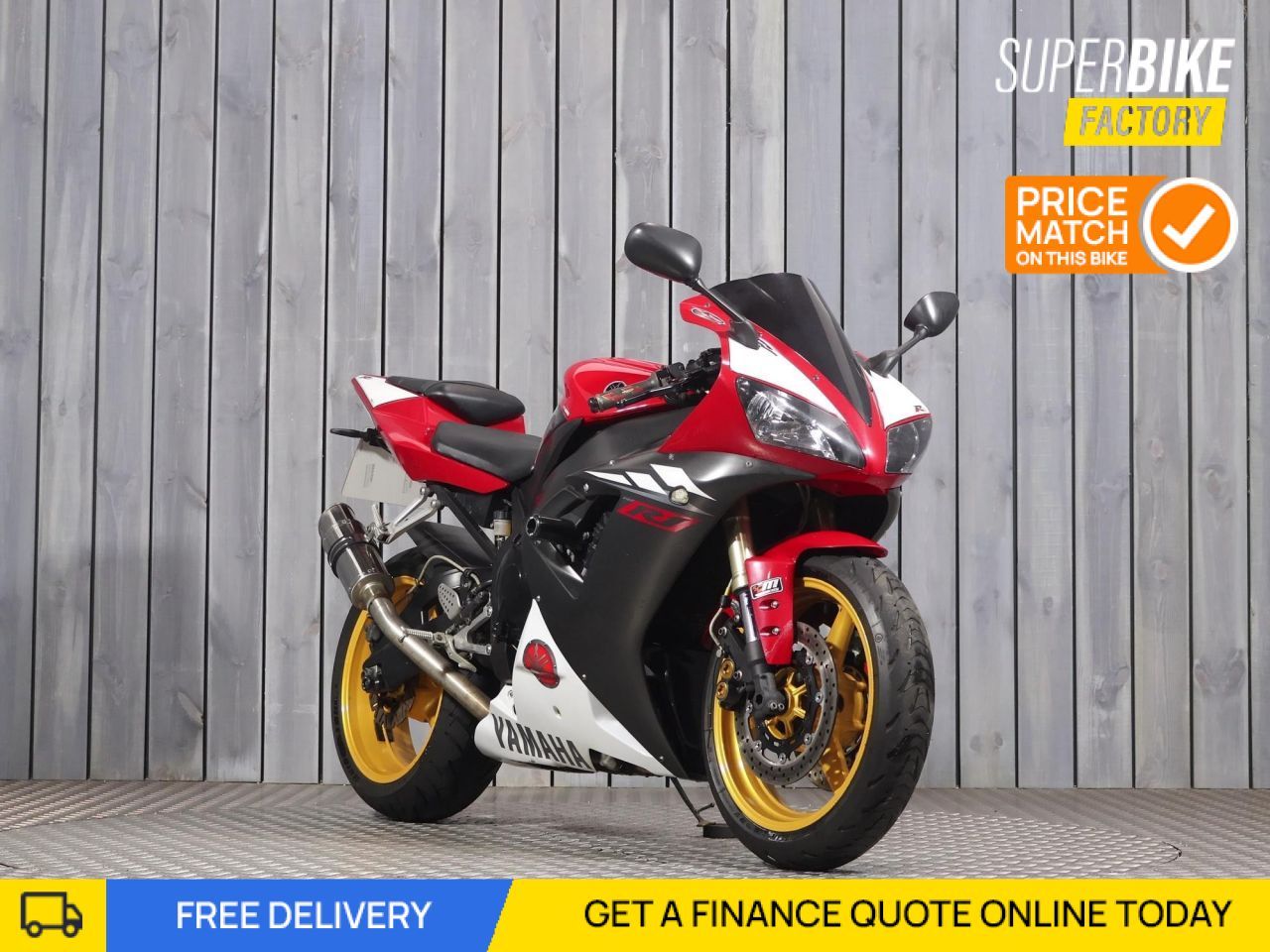 2004 YAMAHA R1 - 13649 miles | Superbike Factory