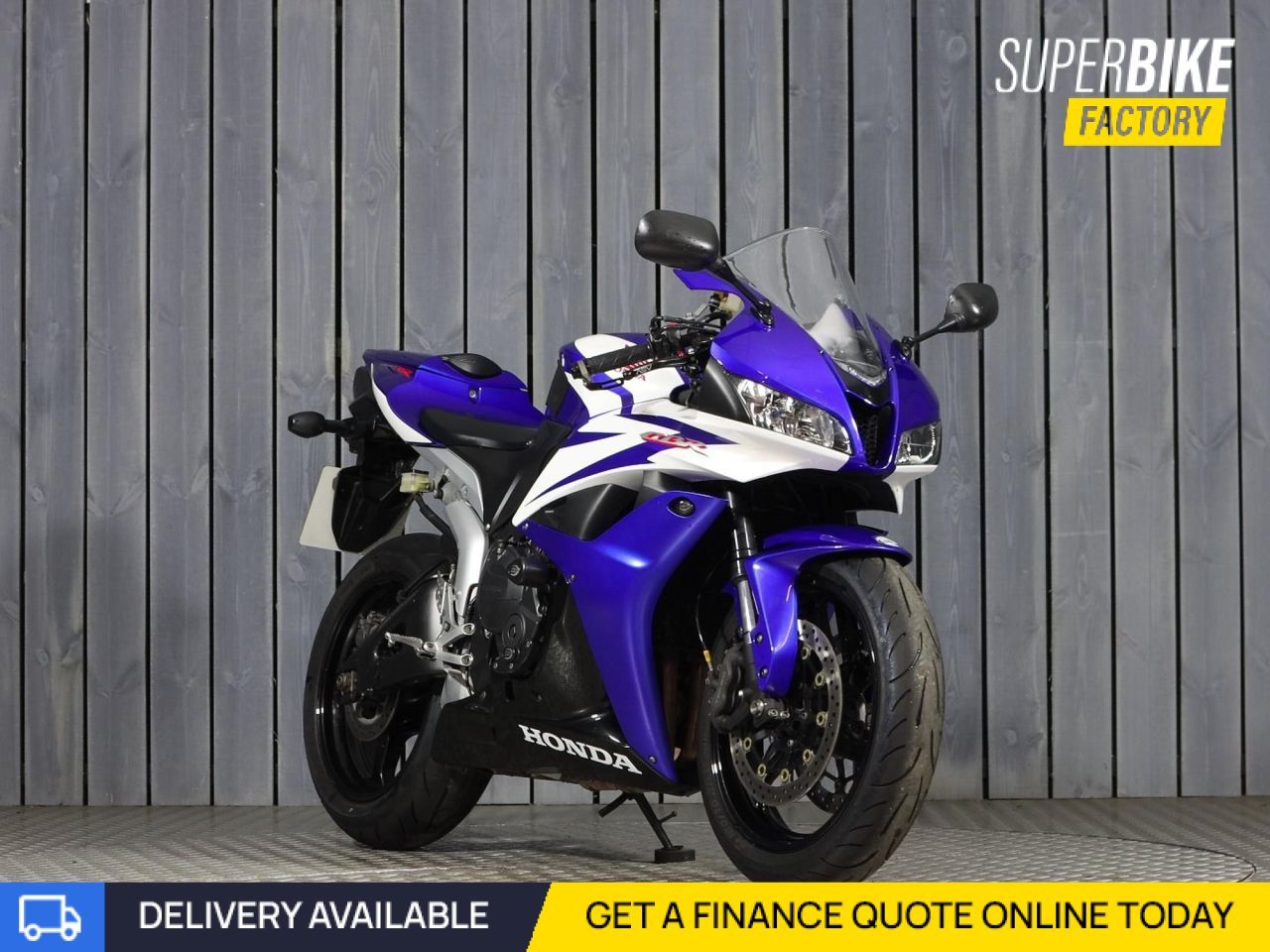 2008 HONDA CBR600RR BLUE with 17771 miles - Used Motorbikes Dealer ...