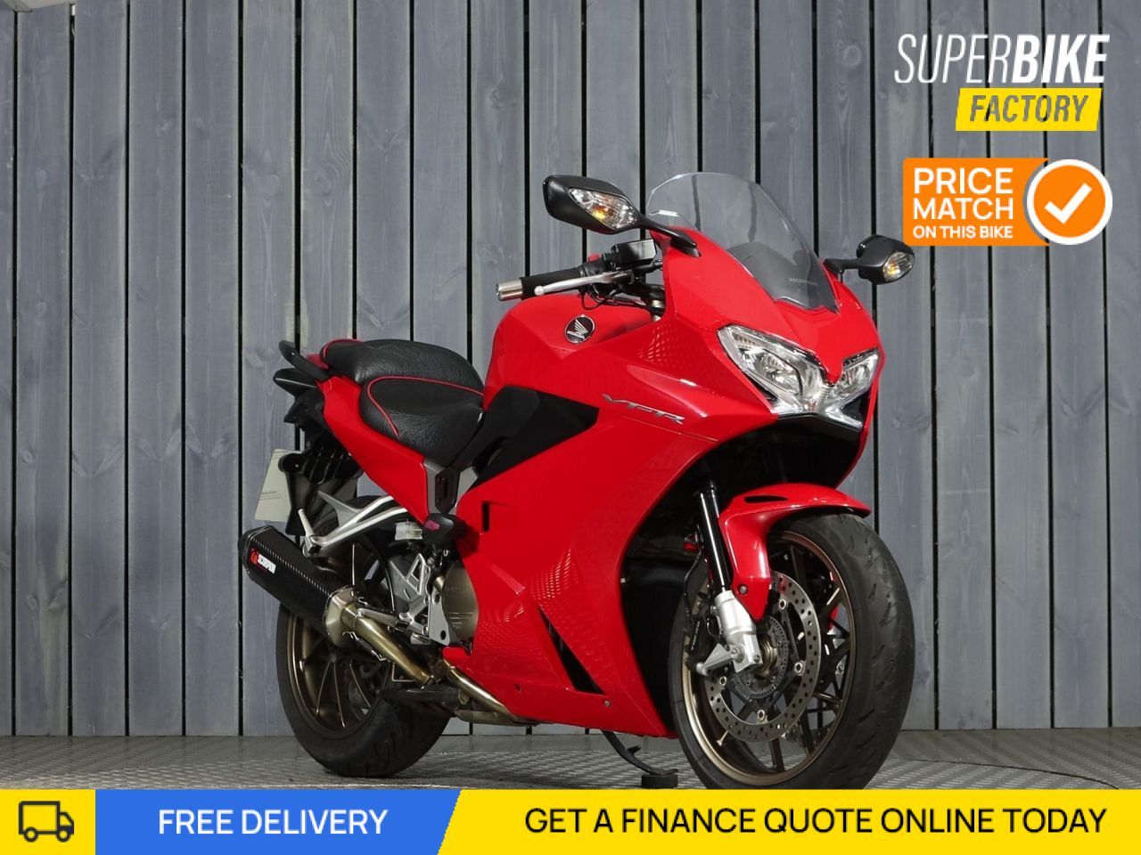 2016 HONDA VFR800F RED with 17184 miles - Used Motorbikes Dealer: Cheshire & Donington Park: The ...