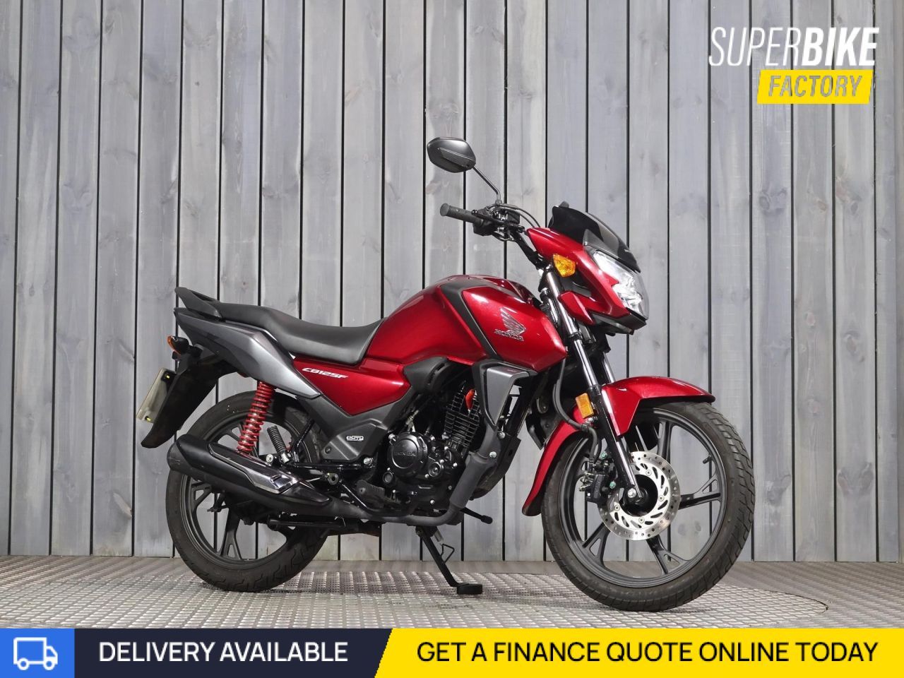 2021 HONDA CB125F - 2160 miles | Superbike Factory