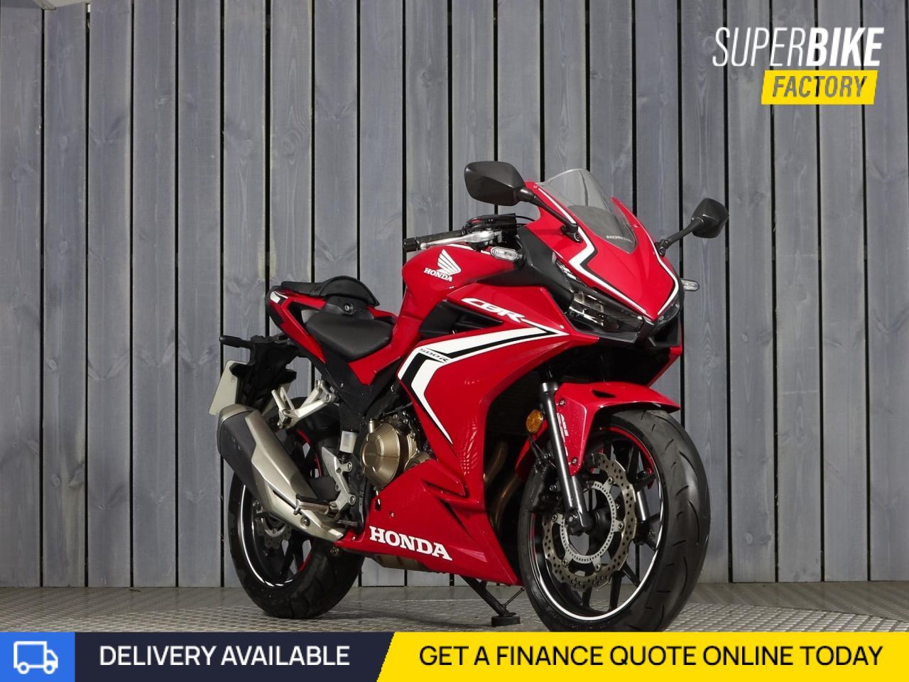 2019 HONDA CBR500R RED with 4873 miles - Used Motorbikes Dealer ...