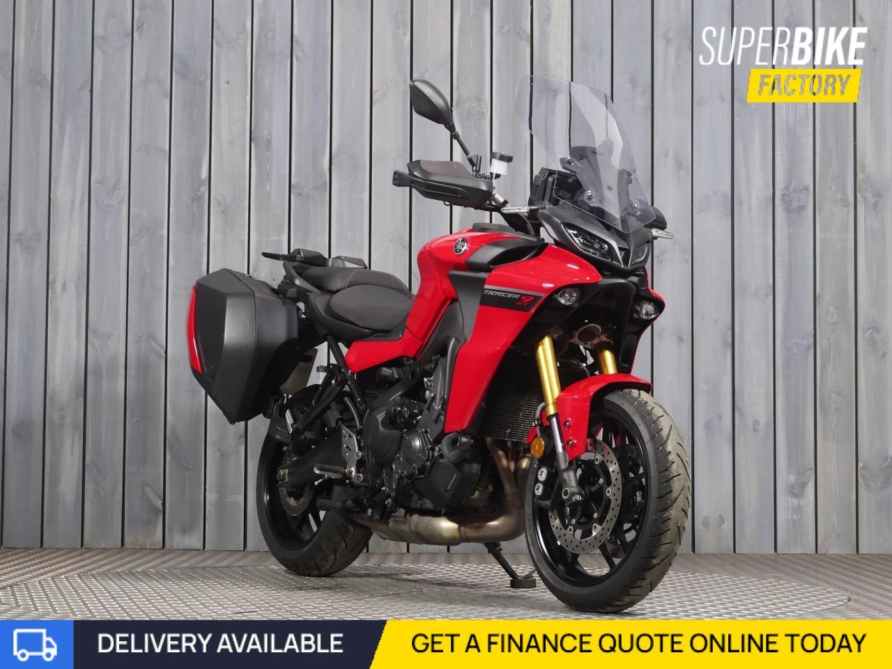 2022 YAMAHA TRACER 9 GT RED with 1636 miles - Used Motorbikes Dealer ...