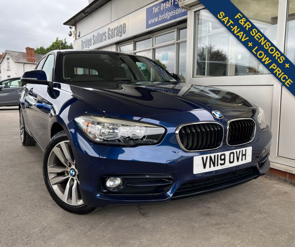 2019 BMW 1 Series 1.5 116d Sport 5D 114 BHP £11,295
