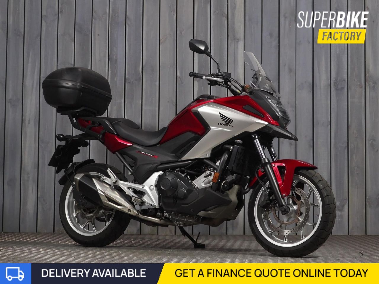 2018 HONDA NC750X RED with 6386 miles - Used Motorbikes Dealer ...