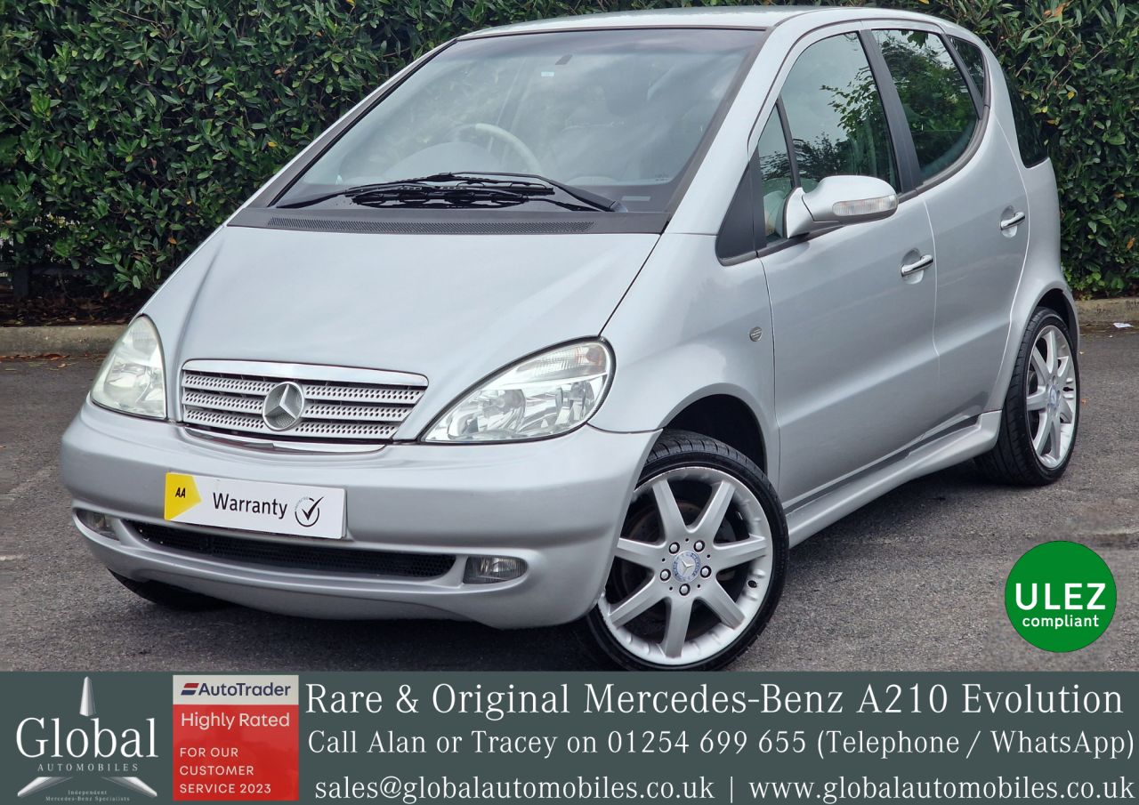 Mercedes-Benz A-Class A210 Evolution Swb 2.1 5D 141 BHP