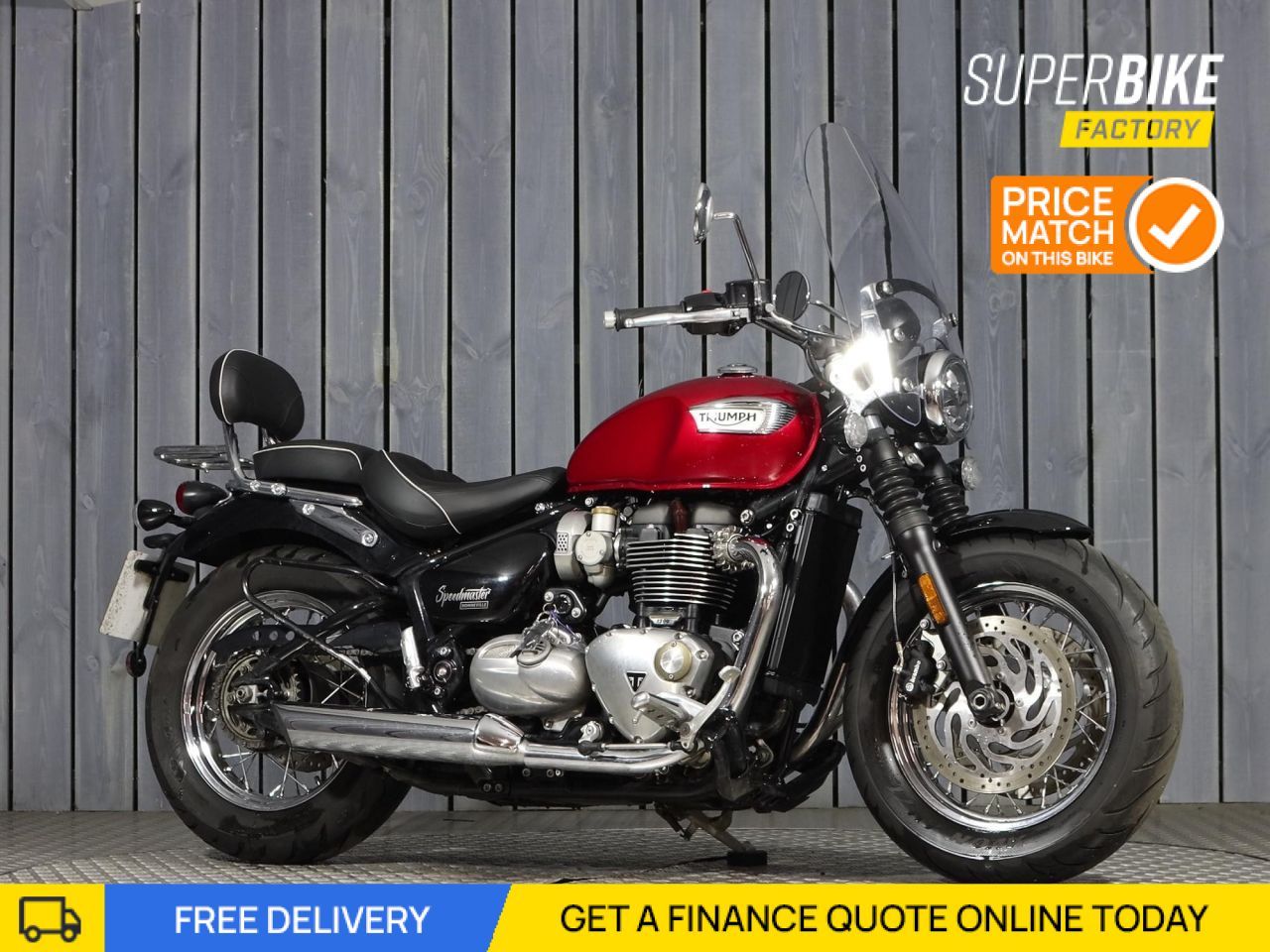 2021 TRIUMPH SPEEDMASTER 1200 - 3270 miles | Superbike Factory