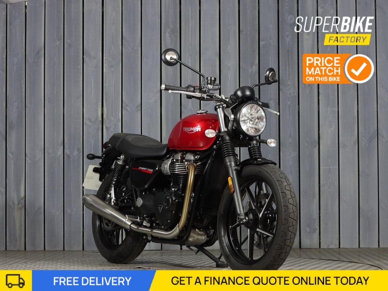 2021 TRIUMPH STREET TWIN - 716 miles | Superbike Factory