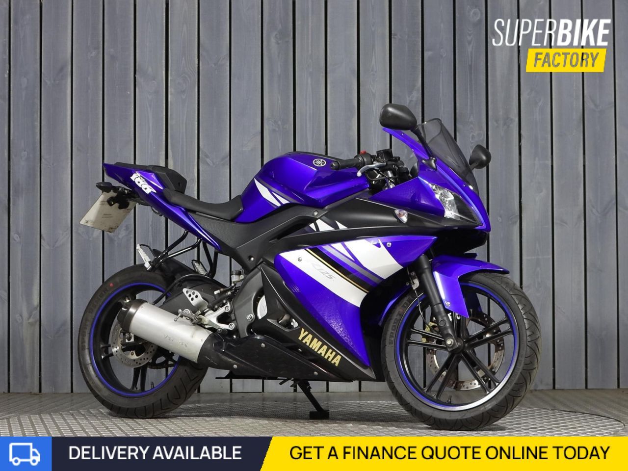 2008 YAMAHA R125 BLUE with 5995 miles - Used Motorbikes Dealer ...
