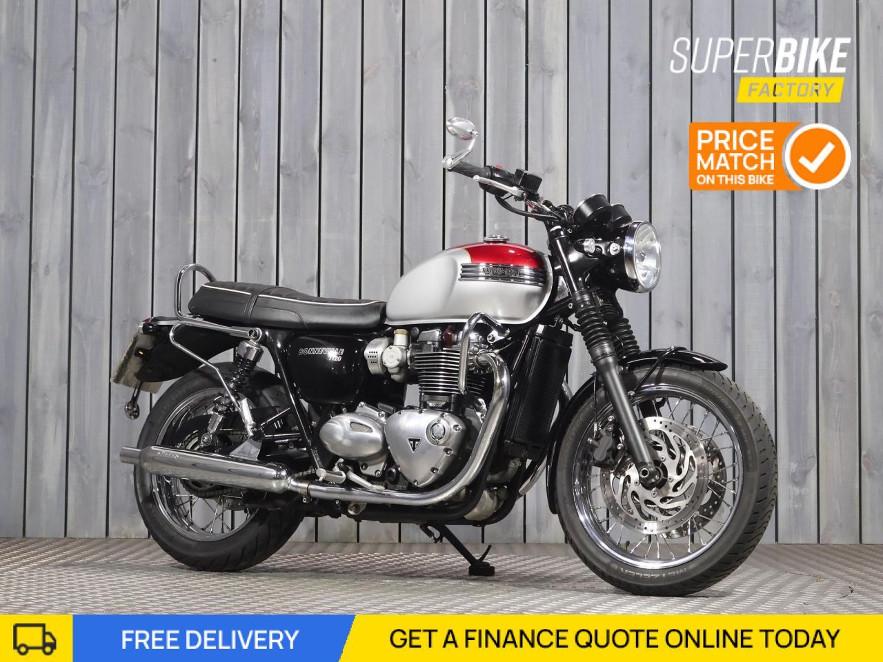 2016 TRIUMPH BONNEVILLE T120 - 12332 miles | Superbike Factory