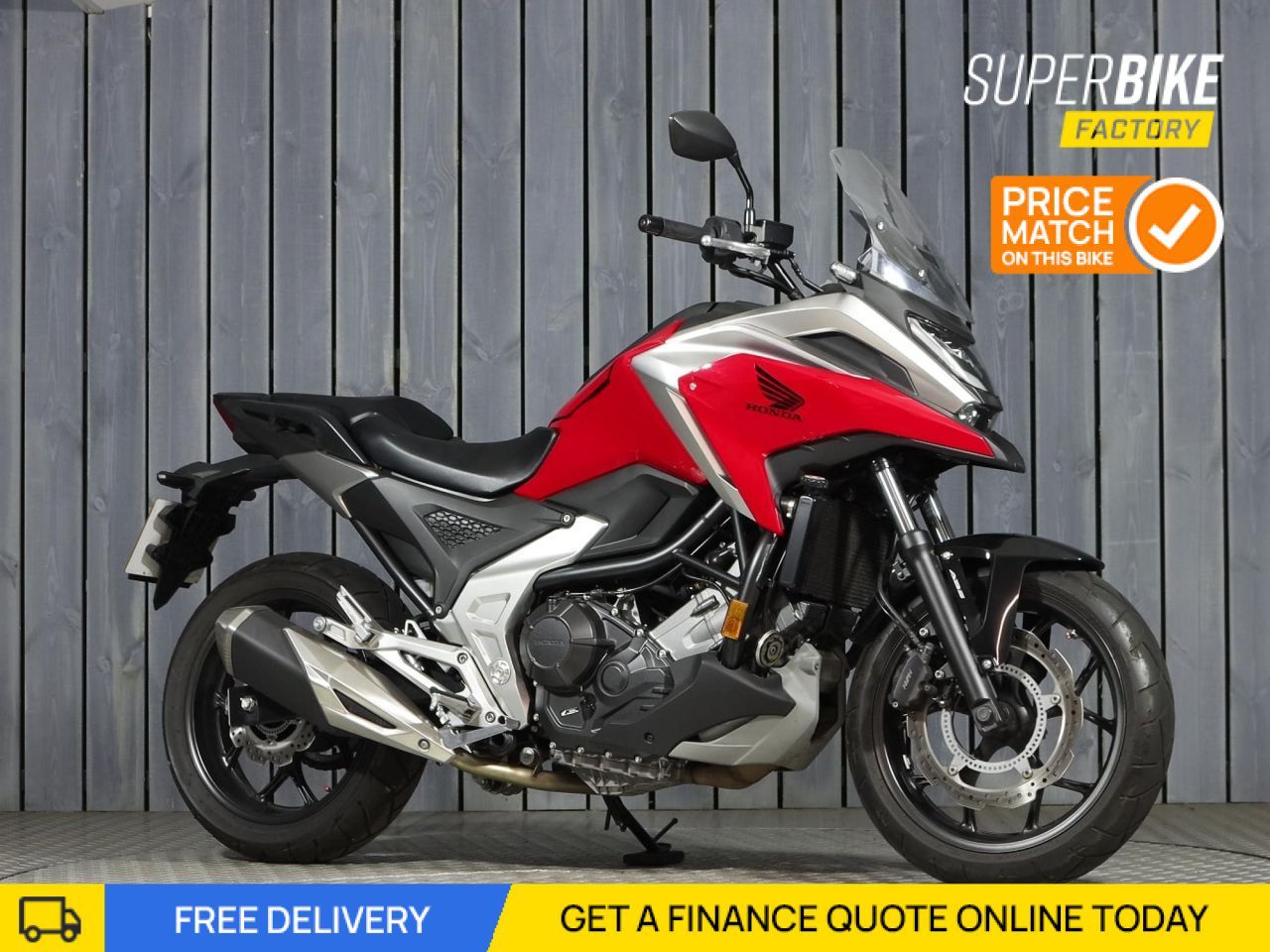2021 HONDA NC750X RED with 1178 miles - Used Motorbikes Dealer ...