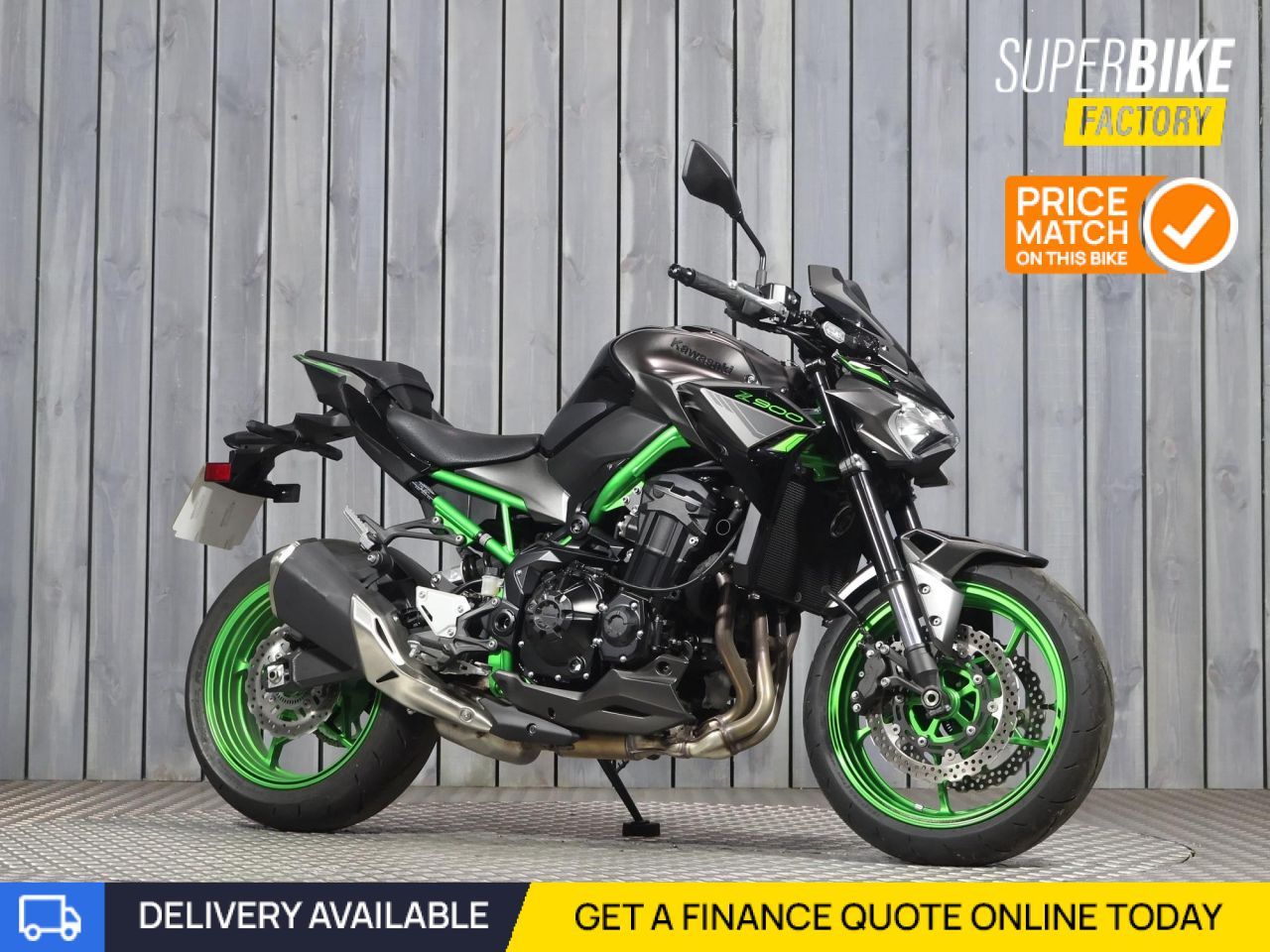 2023 KAWASAKI Z900 GREY with 104 miles - Used Motorbikes Dealer ...