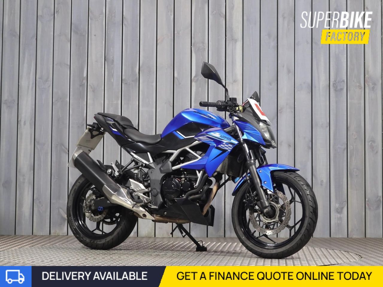 2020 KAWASAKI Z125 BLUE with 11712 miles - Used Motorbikes Dealer ...