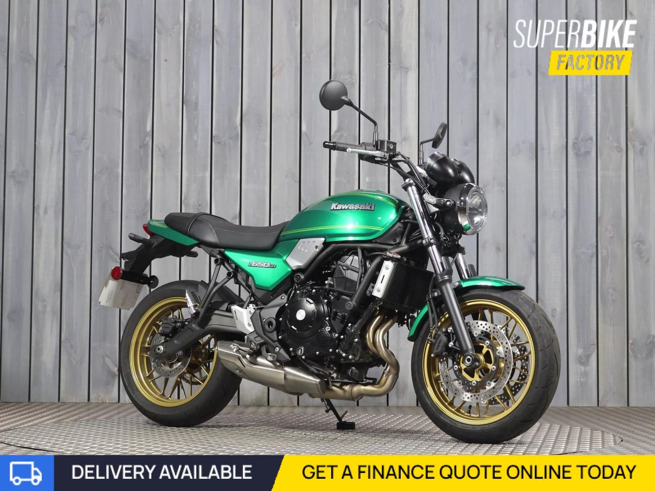 2023 KAWASAKI Z650RS GREEN with 200 miles - Used Motorbikes Dealer ...