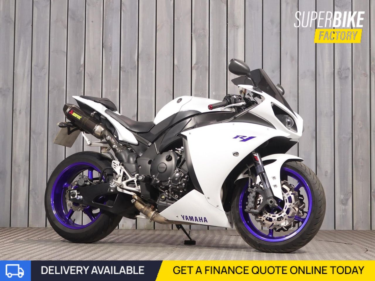 2011 YAMAHA R1 WHITE with 28637 miles - Used Motorbikes Dealer ...