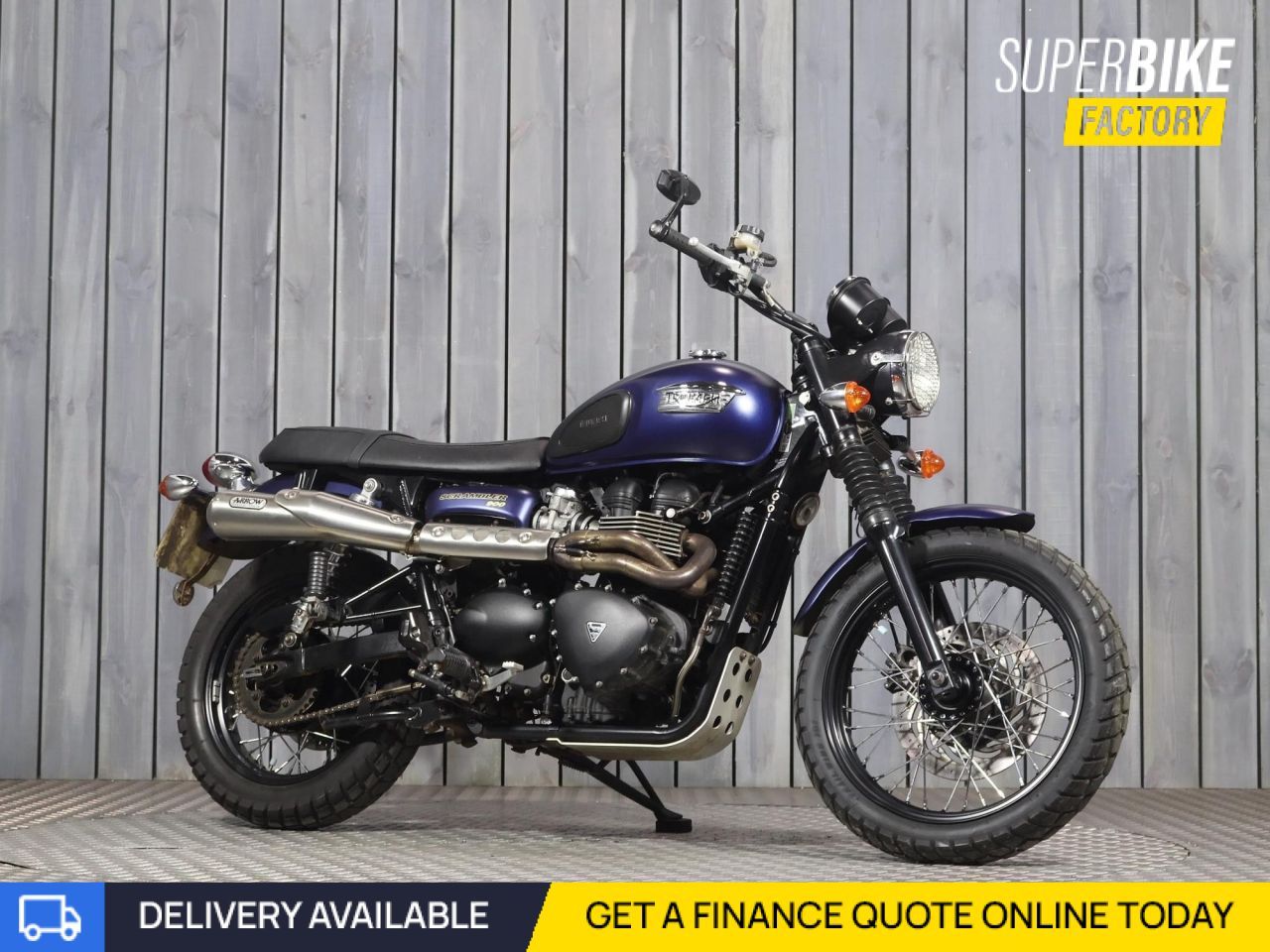 2015 TRIUMPH SCRAMBLER 900 - 3854 miles | Superbike Factory