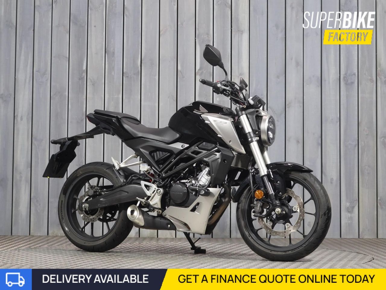 2022 HONDA CB125R BLACK with 1602 miles - Used Motorbikes Dealer ...
