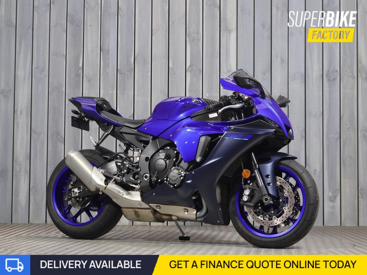 2022 YAMAHA R1 BLUE with 694 miles - Used Motorbikes Dealer: Cheshire ...