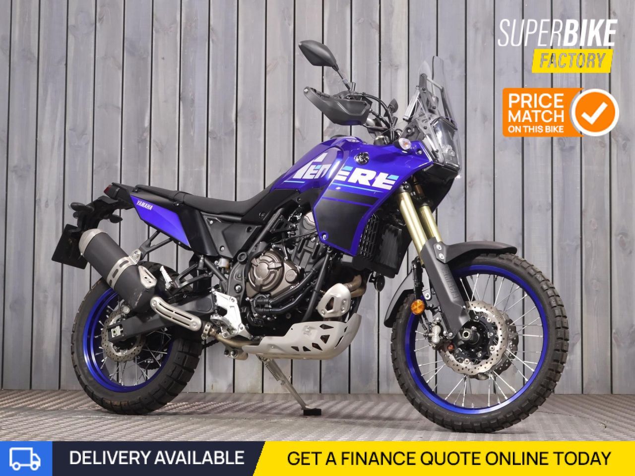 2022 YAMAHA TENERE 700 - 207 miles | Superbike Factory