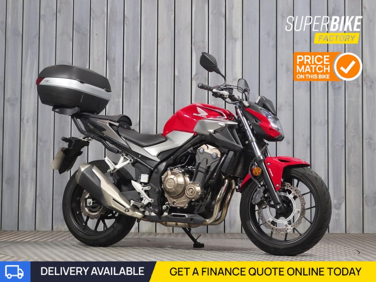 2020 HONDA CB500F RED with 1774 miles - Used Motorbikes Dealer ...