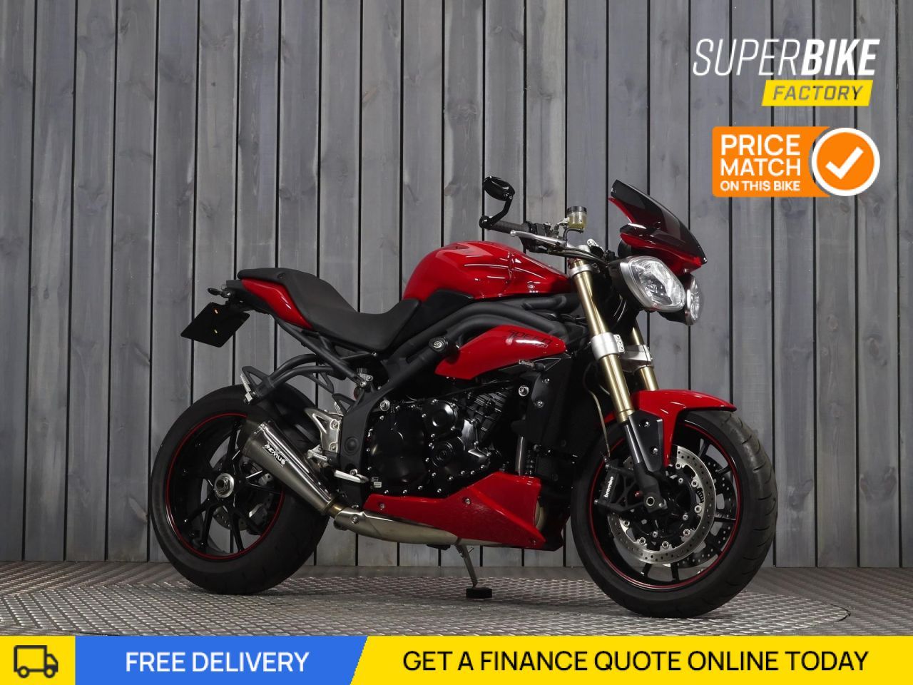 2014 TRIUMPH SPEED TRIPLE 1050 - 5994 miles | Superbike Factory