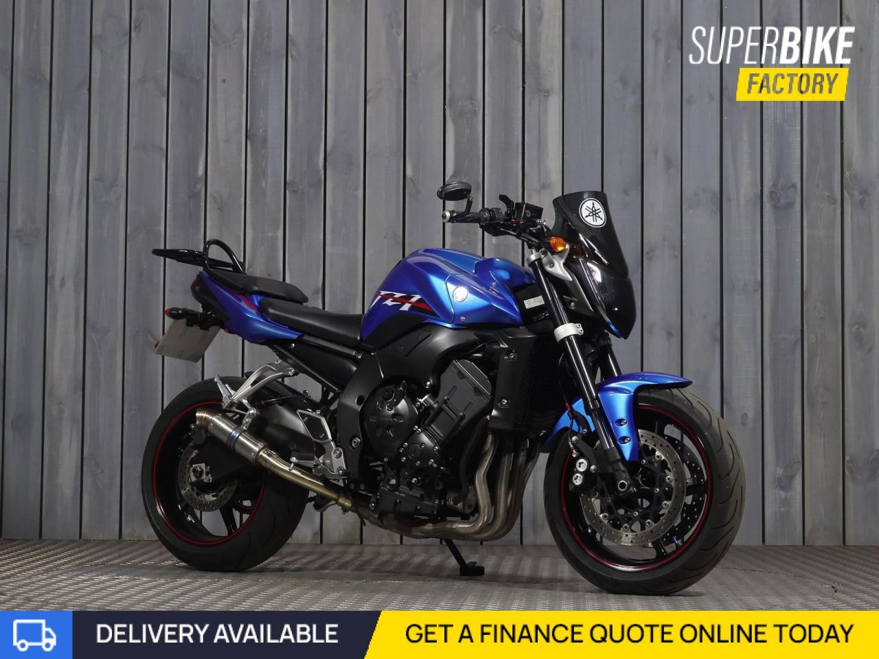 2007 YAMAHA FZ1 BLUE with 7321 miles - Used Motorbikes Dealer: Cheshire ...
