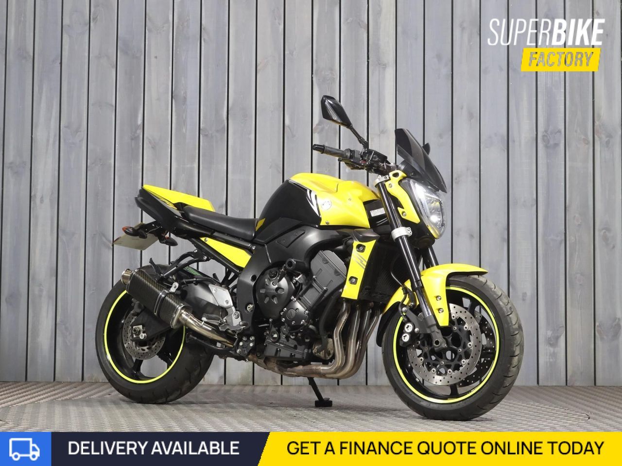 2009 YAMAHA FZ1 YELLOW with 11204 miles - Used Motorbikes Dealer ...