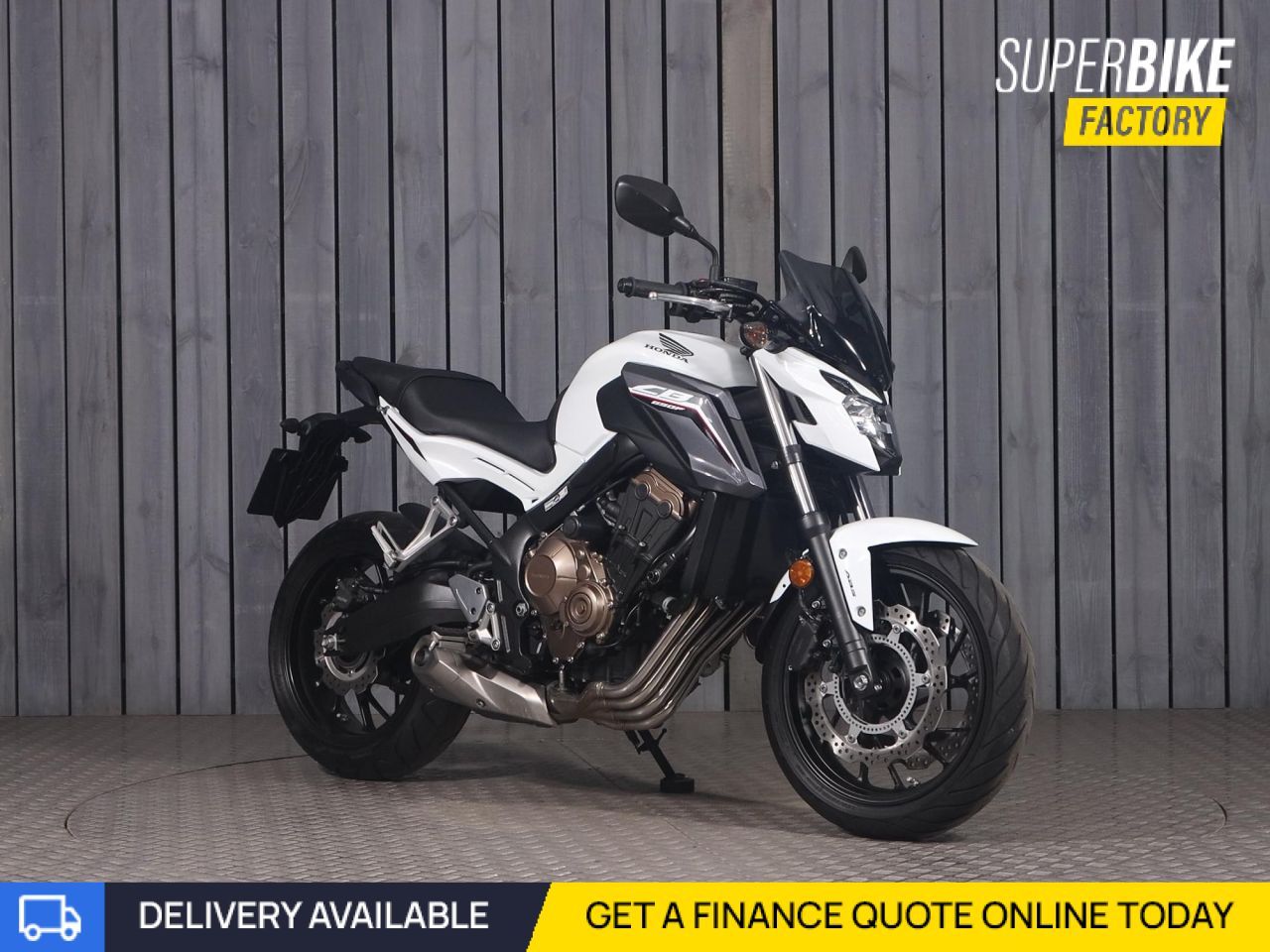 2018 HONDA CB650F SILVER with 26733 miles - Used Motorbikes Dealer ...